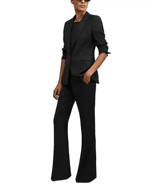 Petite Flare Leg Trousers