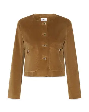 Marella Corduroy Jacket - Olive