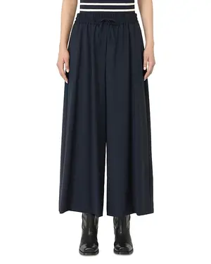 Max Mara Elmo Wool Cropped Trousers