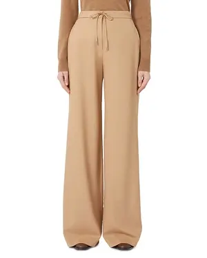 Max Mara Studio Frill Pants For Women