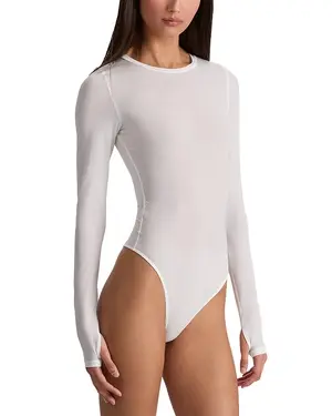 Fitted Long Sleeve Bodysuits for Women
