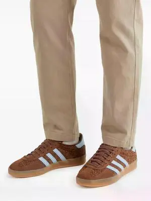 Adidas Gazelle Leather Sneakers - Brown
