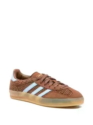 Adidas Gazelle Leather Sneakers - Brown