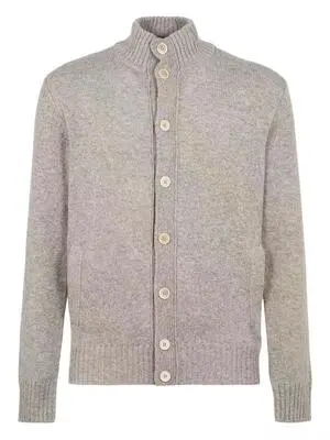 SLOWEAR Ribbed-knit Cardigan