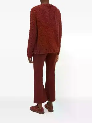 Gabriela Hearst Textured Crew-neck Sweater