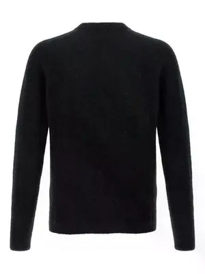 ROBERTO COLLINA Crew-neck Cashmere Sweater - Black
