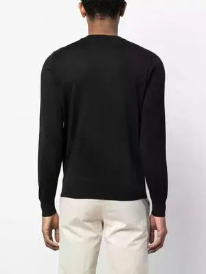 Brioni Crew-neck Cashmere-silk Jumper