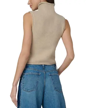 Joe's Jeans The Stevie Sleeveless Roll Neck Sweater