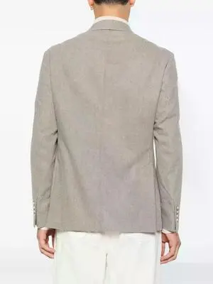 Eleventy Double-breasted Blazer - Grey