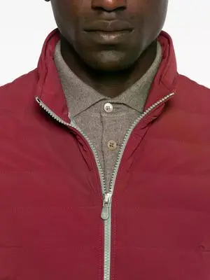 Brunello Cucinelli Quilted Zip-front Vest