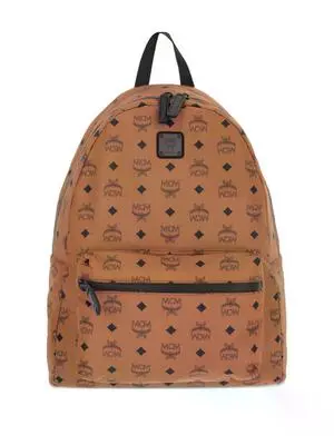 Mcm Monogram-pattern Backpack