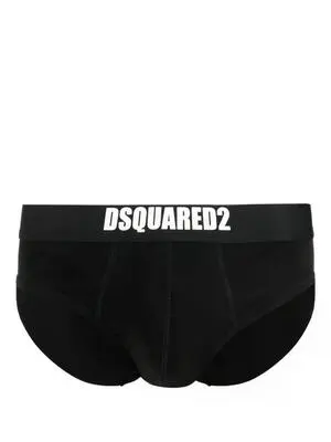 Dsquared2 Two-pack Logo-waistband Briefs