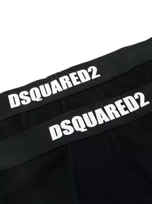 Dsquared2 Two-pack Logo-waistband Briefs