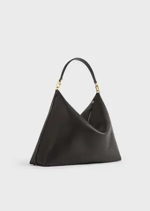 TOTEME Bevel Grained-leather Bag
