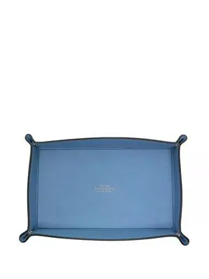 Smythson Rectangular Leather Trinket Tray