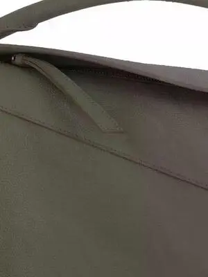 Loewe Mini Embossed-logo Top-handle Tote Bag - Green