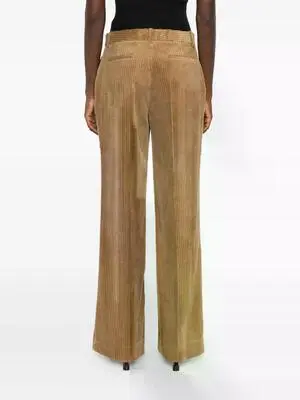 P.a.r.o.s.h Corduroy Straight Trousers - Brown