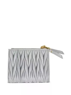 Miu Miu Matelasse Zip-around Wallet