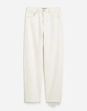 Madewell Petite Pieced Barrel-leg Jeans