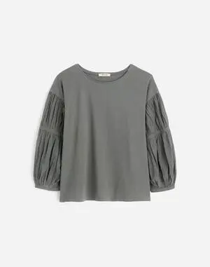 Casual Puff Sleeve Tops