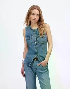 Denim Vests For Women