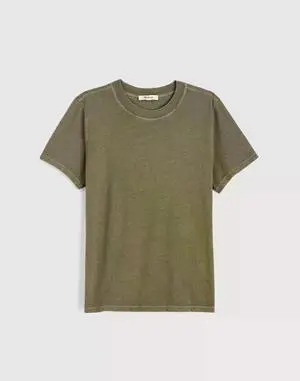Madewell Relaxed Tee In Vintage Jersey - Faded Olive