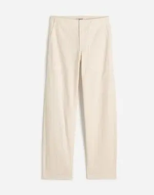 Madewell Tapered-leg Utility Pants
