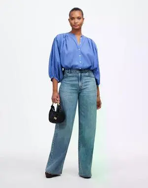 Curvy Superwide-Leg Jeans