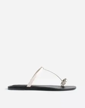 Madewell The Dessa Toe Ring Sandal - Ivory