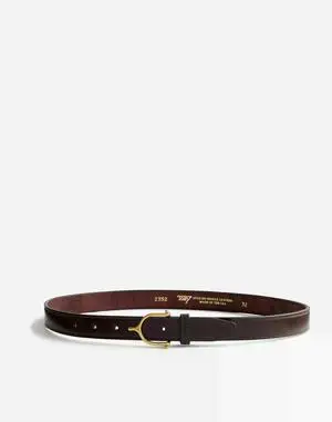 Madewell Tory Leather Spur Belt Havana