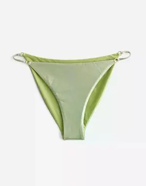 Madewell Jade Swim Aria Bikini Bottom - Green
