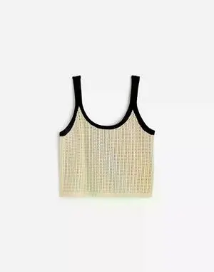 Madewell Open-stitch Cotton Sweater Tank