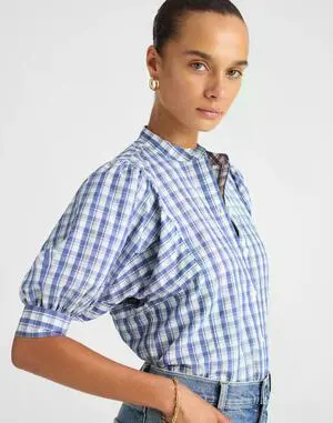 Madewell Band Collar Shirts For Women