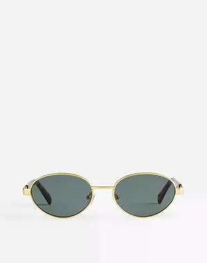 Madewell Wire Frame Oval Sunglasses