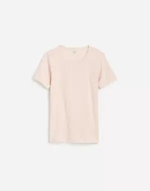 Madewell Leset Pointelle Slim-fit Tee - Pink