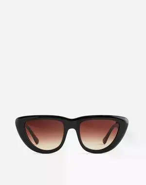 Madewell Oversized Angular Sunglasses - True Black