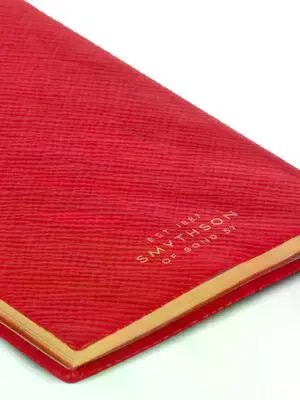Smythson 2026 Panama Weekly Diary - Red