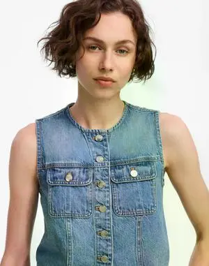 Madewell Denim Vests For Women