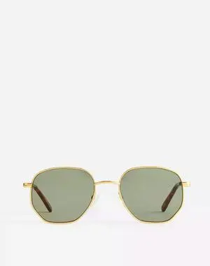 Madewell Wire Frame Sunglasses - Vintage Gold