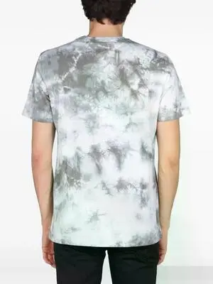 DISCLAIMER Tie-dye Logo-print T-shirt
