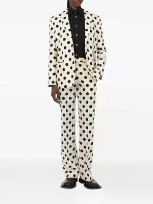 Moschino Polka-dot Wool Blazer
