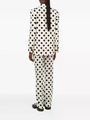 Moschino Polka-dot Wool Blazer