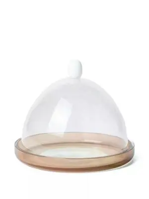 Brunello Cucinelli Murano Glass Dome Plate Set - Neutrals