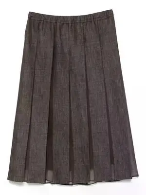 Brunello Cucinelli Pleated Skirts
