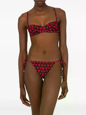 Moschino Heart-print Bikini Bottoms