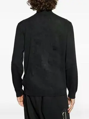 Etro Embroidered Turtleneck Sweater - Black