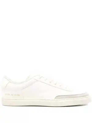 COMMON PROJECTS Leather Panelled Low-top Sneakers