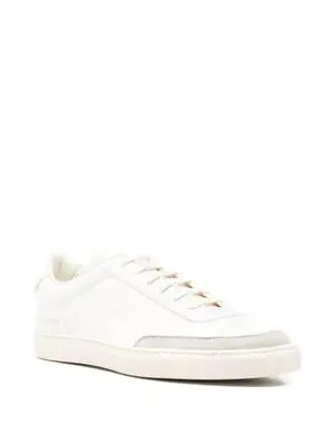 COMMON PROJECTS Leather Panelled Low-top Sneakers