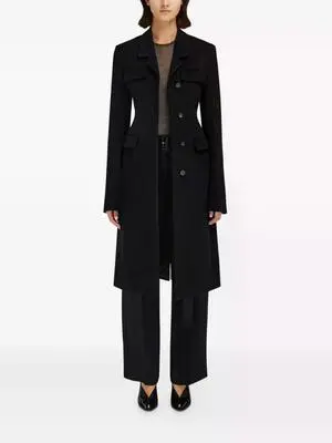 FERRAGAMO Flap-pocket Single-breasted Coat