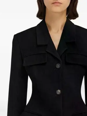 FERRAGAMO Flap-pocket Single-breasted Coat